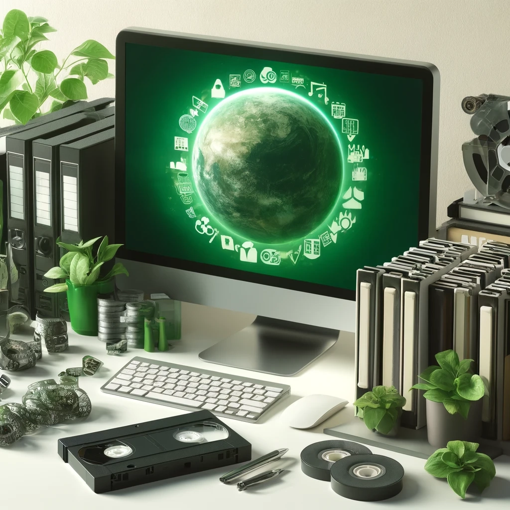 Environmental Benefits of Media Digitization - Digify Digitization